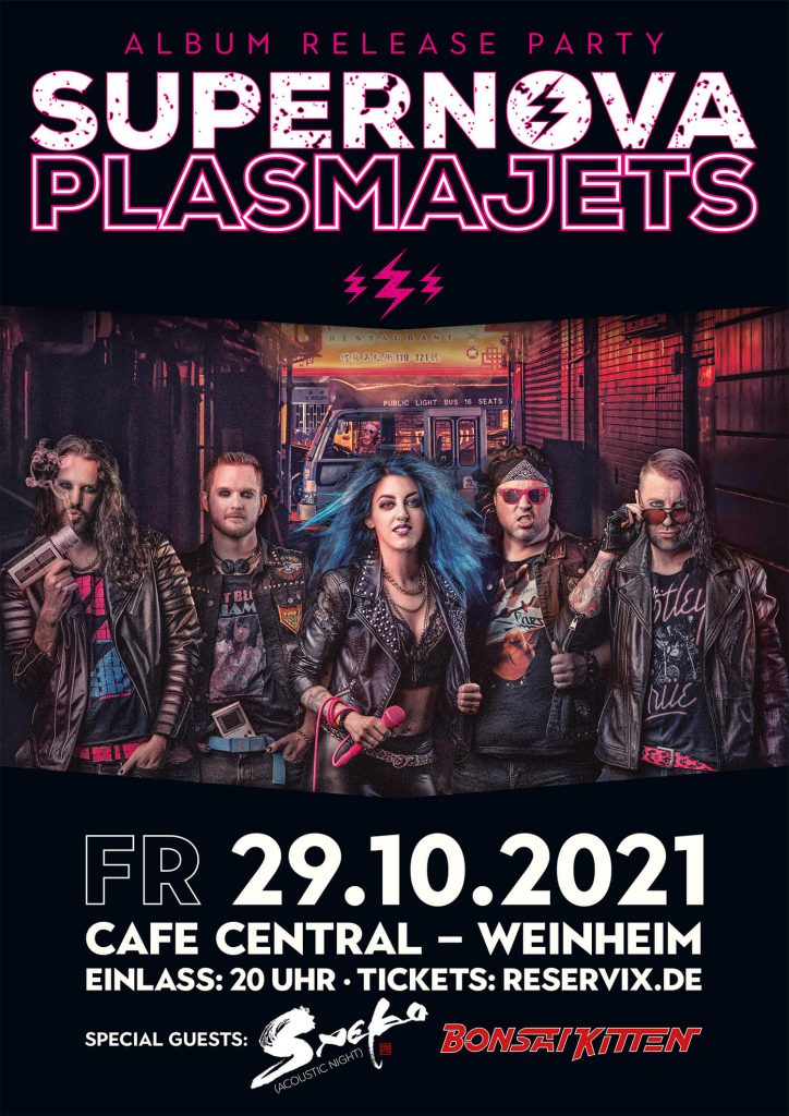 Neue Single + Release-Show-Update (2G) – Supernova Plasmajets HQ